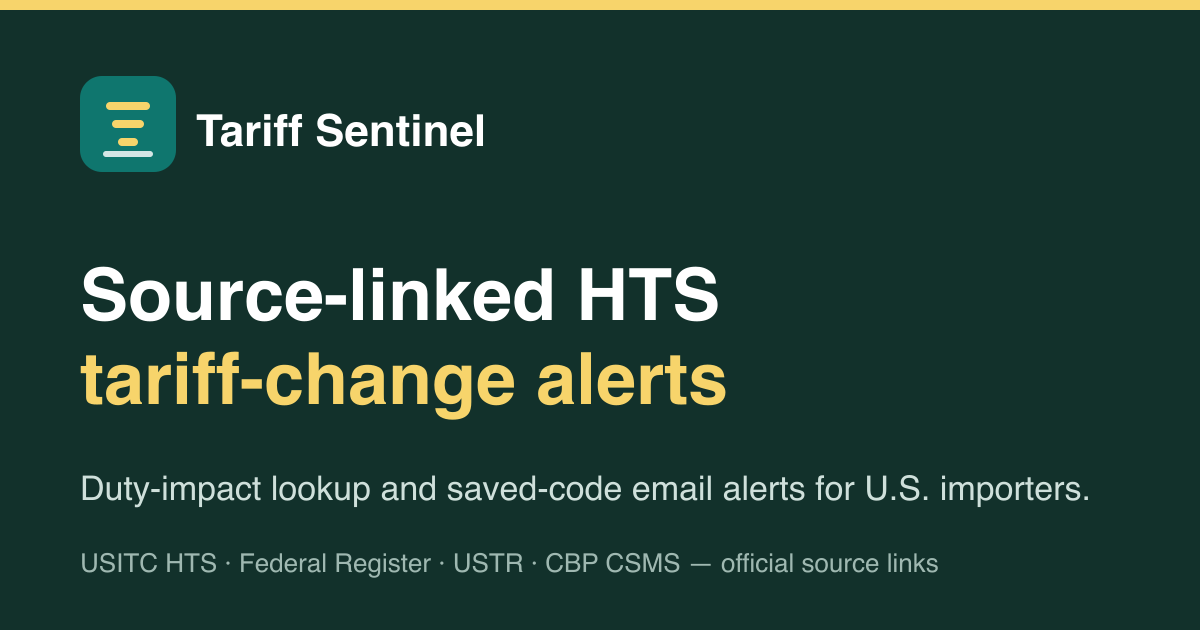 What should importers know about Section 301 tariffs? | Tariff Sentinel